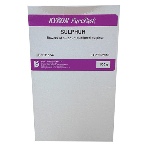 Flower Of Sulphur 500g Kyron – Cura Pharm