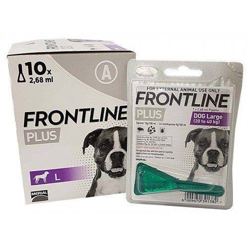 Frontline Plus Dog Large 10 – Cura Pharm