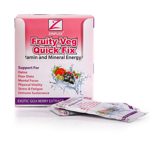 Fruity Veg Quick Fix Berry 30 Sachet – Cura Pharm