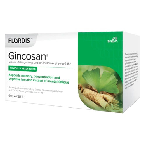 Gincosan 60 Capsules – Cura Pharm