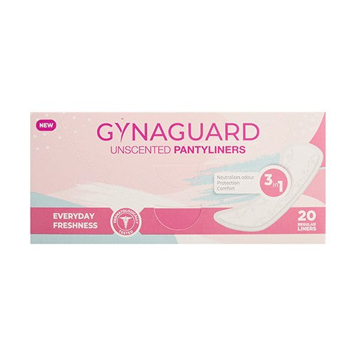 Gyna Guard Pantyliners Fragrance Free 20 – Cura Pharm
