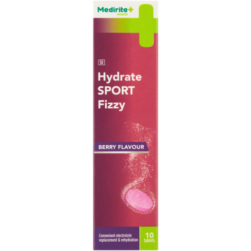 Health First Hydrate Sport Fizzy 10 Berry – Cura Pharm