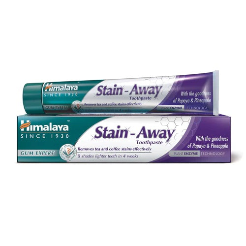 Himalaya Stain Away Herbal Toothpaste 75ml – Cura Pharm