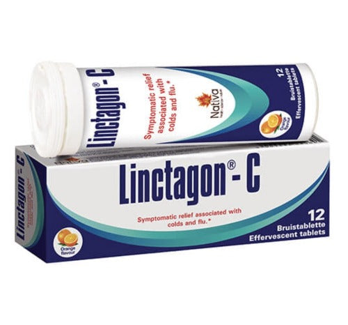 Linctagon C Effervescent 12 Tablets – Cura Pharm