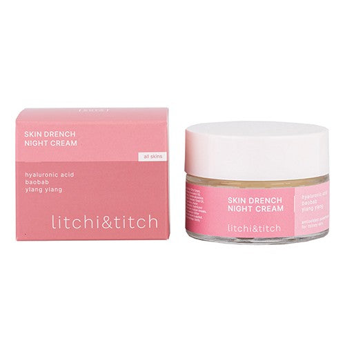 Litchi Skin Drench Night Cream 50ml – Cura Pharm
