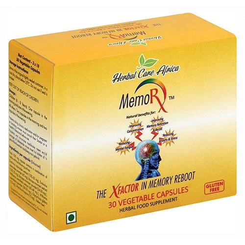 Memorx Blister Pack 30 Veg Capsules – Cura Pharm