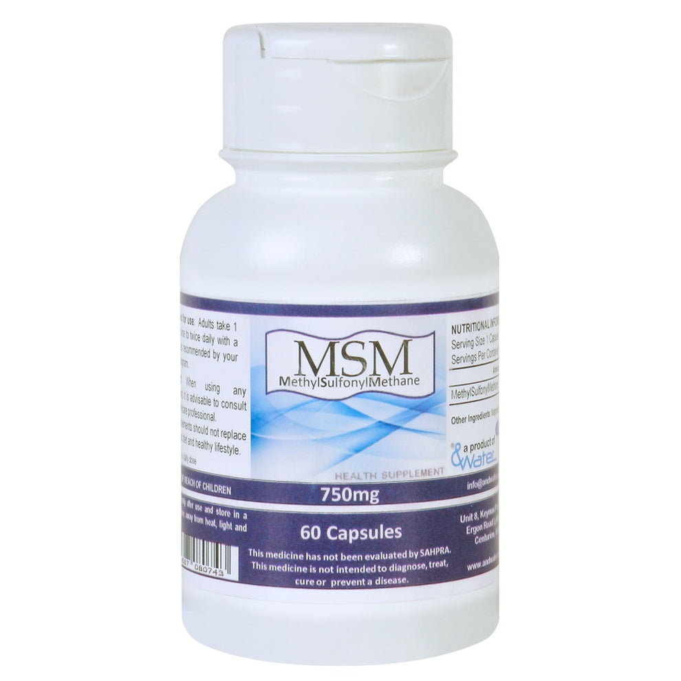 Msm 60 Capsules Bioflora – Cura Pharm