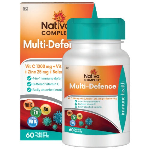 Nativa Complex Multi Defence Tablets 60 – Cura Pharm