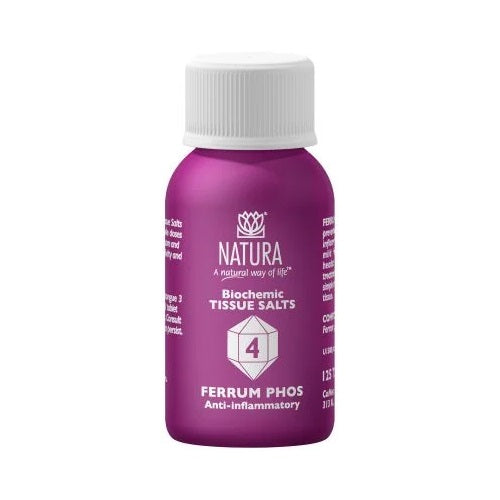 Natura Ferrum Phos D 125 Tablets – Cura Pharm