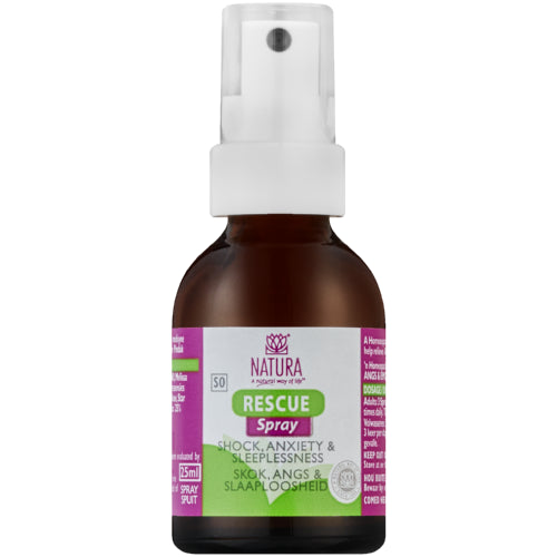 Natura Rescue 25ml Spray – Cura Pharm
