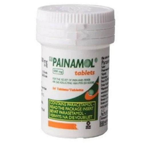 PAINAMOL 500mg 24 Tablets Green – Cura Pharm