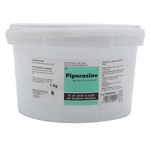 Piperazine 1kg Powder Kyron – Cura Pharm