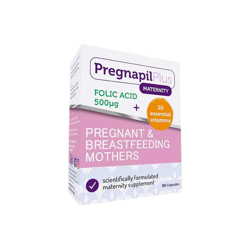 Pregnapil Plus 30 Capsules – Cura Pharm