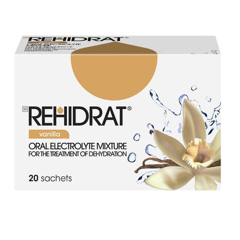 Rehidrate Vanilla 14g Sachet 20 – Cura Pharm