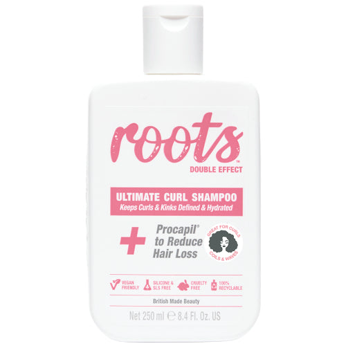 Roots Double Effect Ultimate Curl Shampoo 250ml – Cura Pharm
