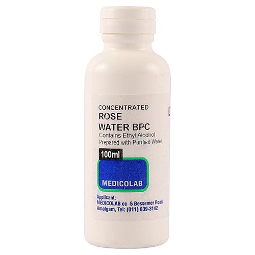 Rose Water Concentrated 100ml Medicolab – Cura Pharm