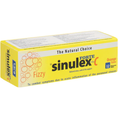 Sinulex Forte Effervescent Tablets 12 – Cura Pharm