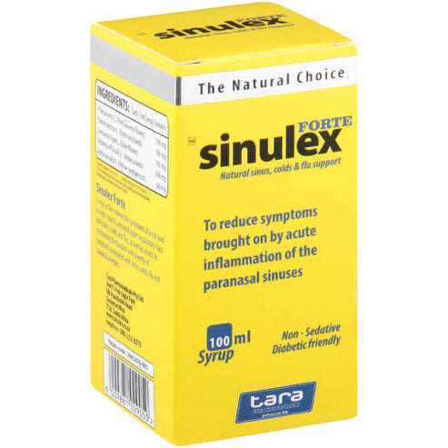Sinulex Forte Syrup 100ml – Cura Pharm