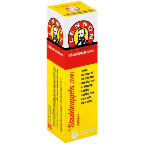 Staaldruppels 20ml Lennon Dutch Medicine – Cura Pharm