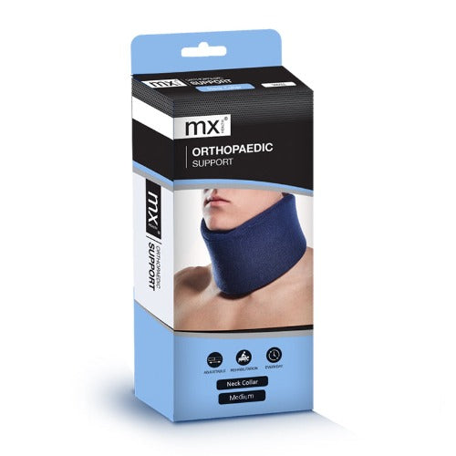 Support Mx Orthopaedic Neck Collar Navy Medium – Cura Pharm