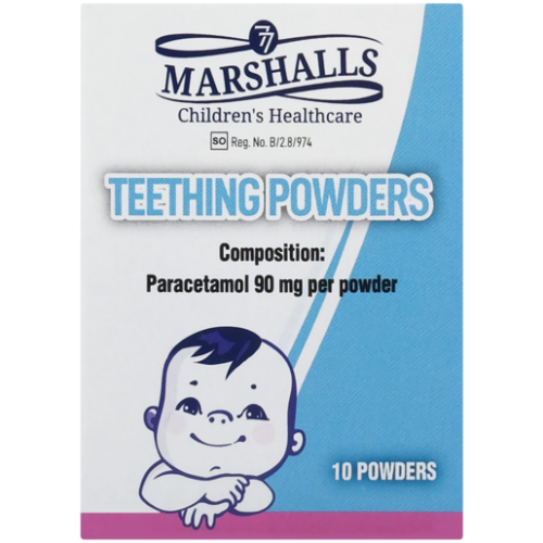 Teething Powder Marshalls 10 – Cura Pharm