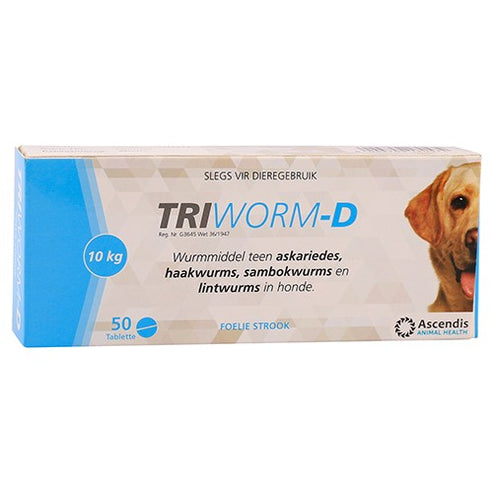 Triworm-D - 50 Foil Tablets – Cura Pharm