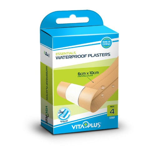 Waterproof Strip Plasters Vitaplus 4 – Cura Pharm
