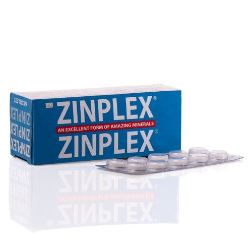 Zinplex 50mg 60 Tablets – Cura Pharm