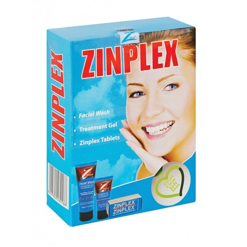 Zinplex Combo No 3 Wash + Gel + 60 Tablets – Cura Pharm