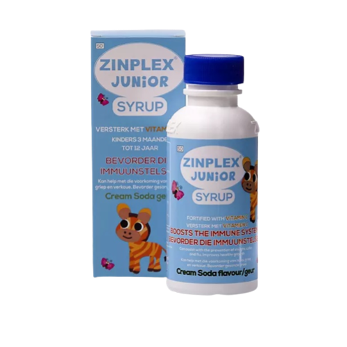 Zinplex Junior Syrup Cream Soda 200ml – Cura Pharm